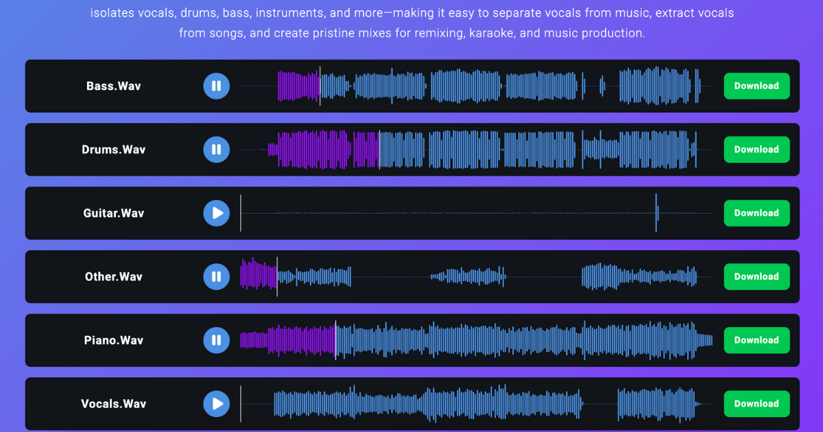 How To Use Our AI Audio Stem Splitter & Vocal Remover | BeatsToRapOn ...