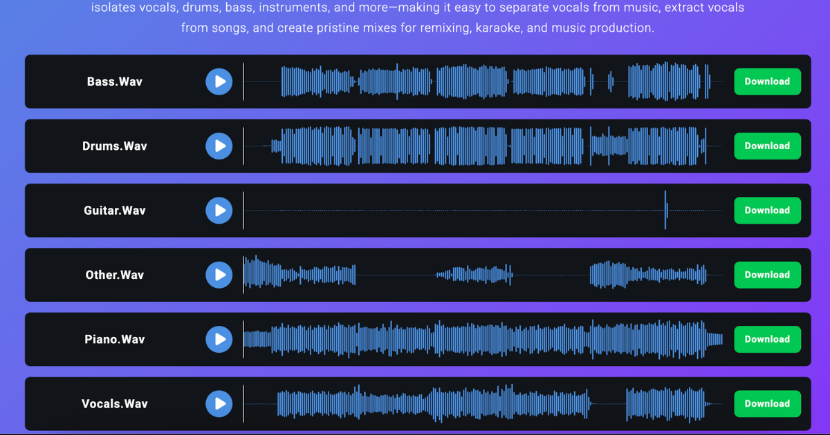 How To Use Our AI Audio Stem Splitter & Vocal Remover | BeatsToRapOn ...