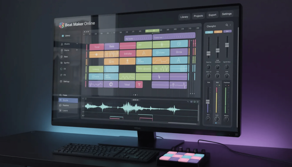 Free Beat Maker Online for Hip-Hop, Trap & Drill