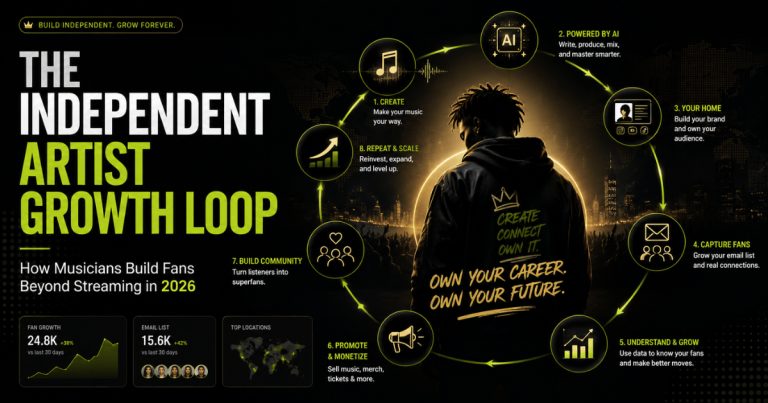 Independent Artist Growth Loop: How Musicians Build Fans Beyond ...