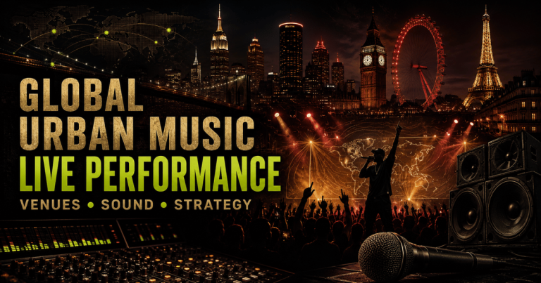 Best Urban Music Venues for Hip-Hop, Trap, Drill and Afrobeats Artists